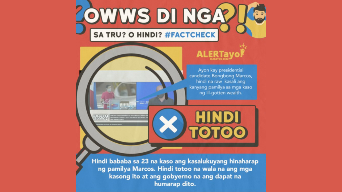 Sabi ni Bongbong Marcos, hindi na raw kasama ang kanilang pamilya sa ... Sabi ni Bongbong Marcos, hindi na raw kasama ang kanilang pamilya sa ...