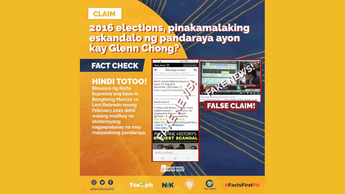 2016 elections, pinakamalaking eskandalo ng pandaraya?