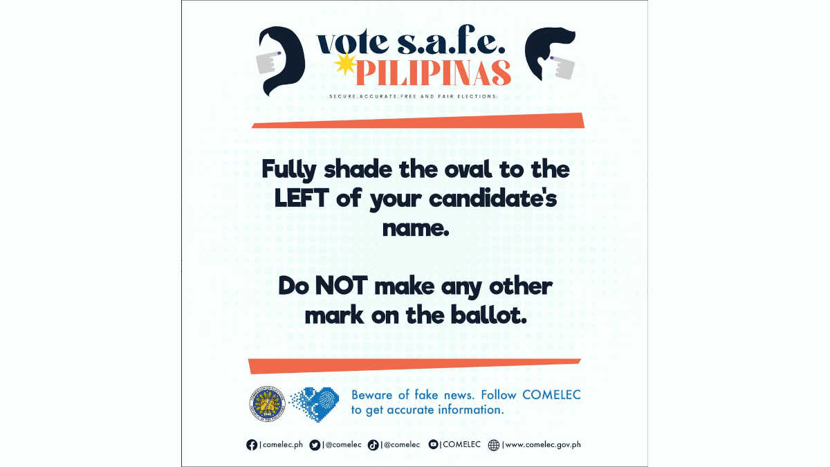 Fully-shaded ovals do NOT blot or groove on the other side of the ballot