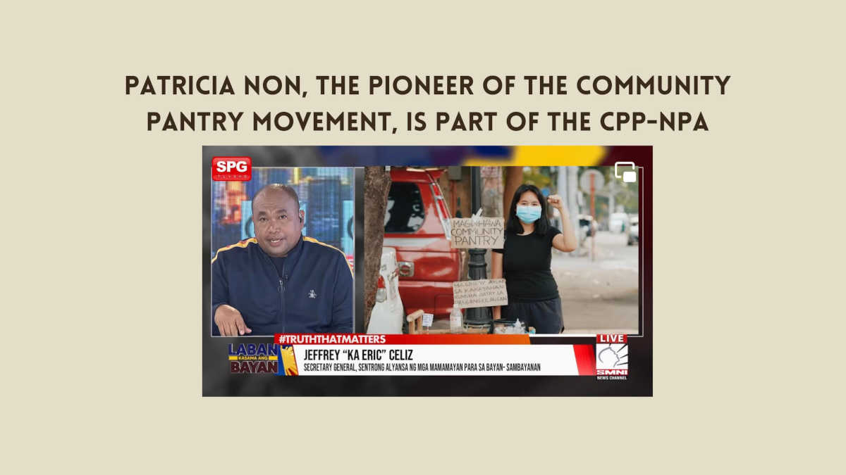 Fact Check: Patricia Non, the pioneer of the community pantry movement ...