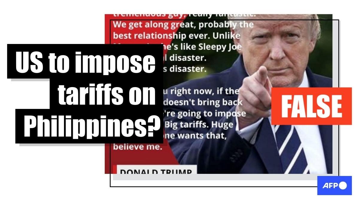 More falsified Trump quotes surface after Duterte arrest