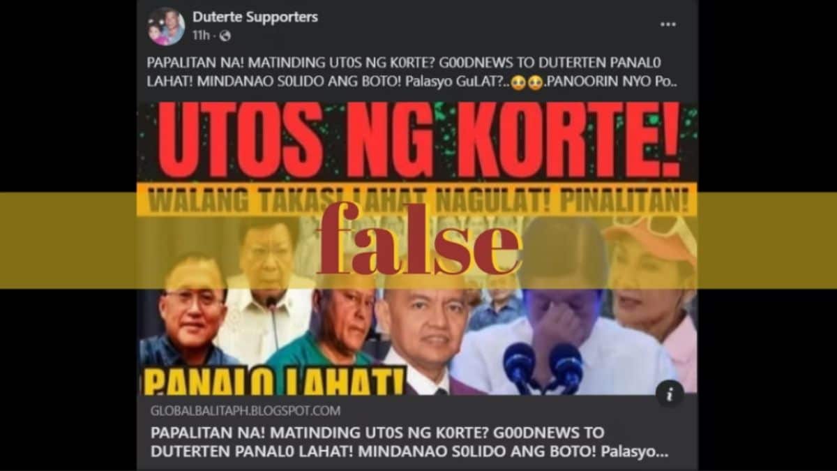 Only 3 ‘DuterTEN’ senatorial bets win in 2025 polls