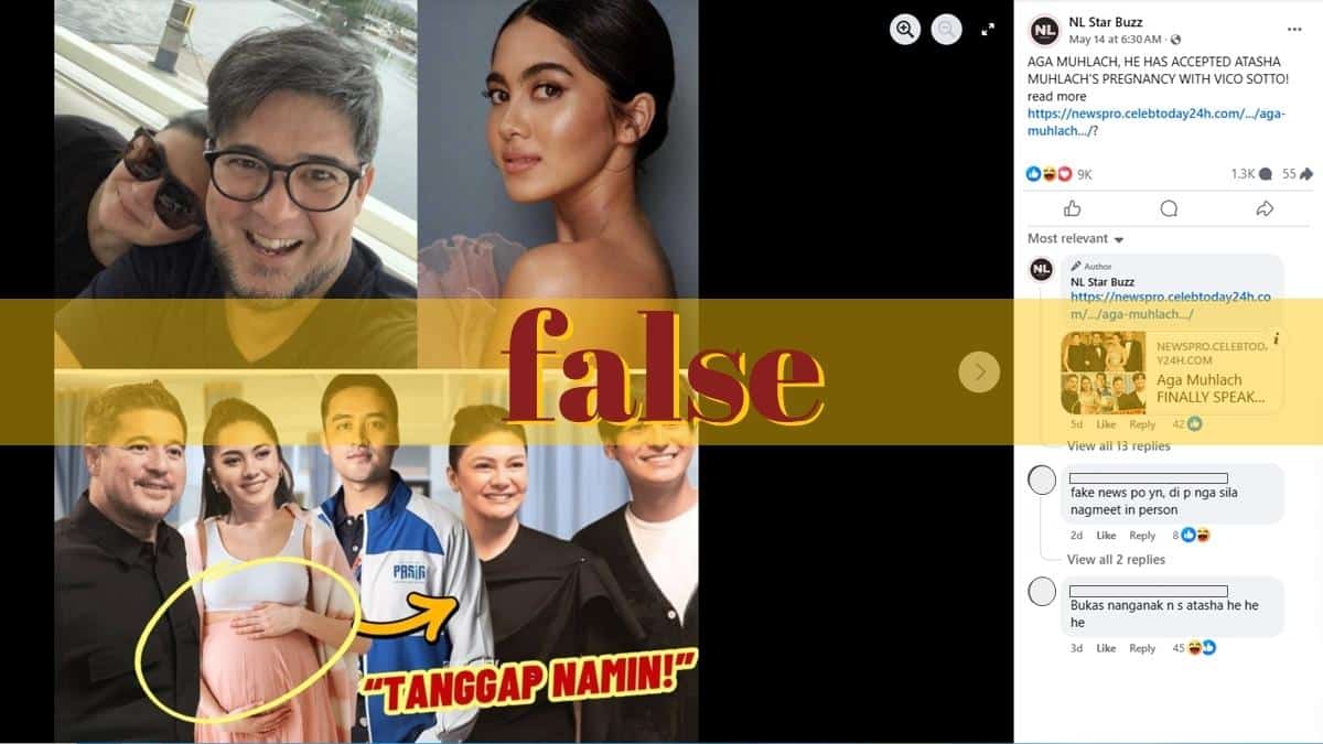 Vico Sotto–Atasha Muhlach pregnancy hoax resurfaces